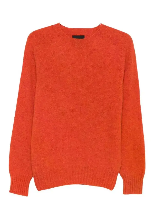 Howlin' Crew-neck Sweater - Orange