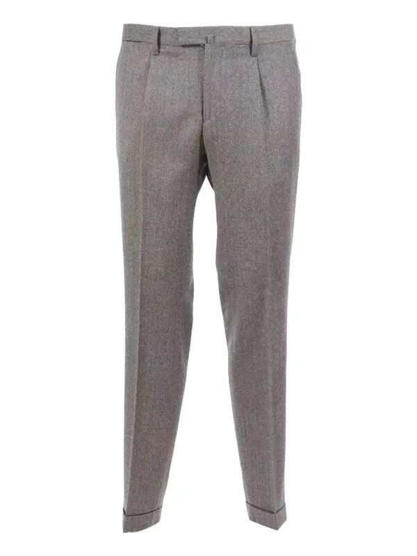 BRIGLIA 1949 Pleated Trousers - Grey