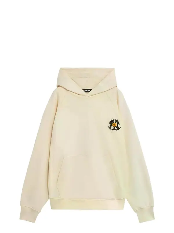 BARROW Graphic Embroidered Hoodie - Neutrals