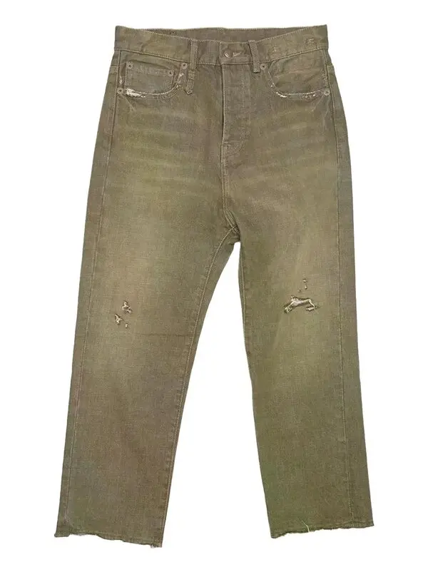 R13 Distressed Jeans - Green
