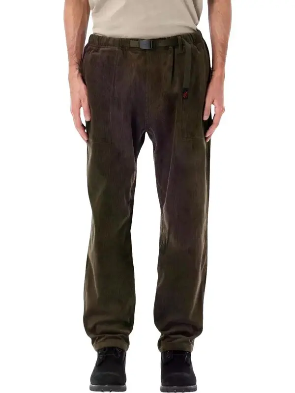 Gramicci Corduroy Belt Trousers - Green