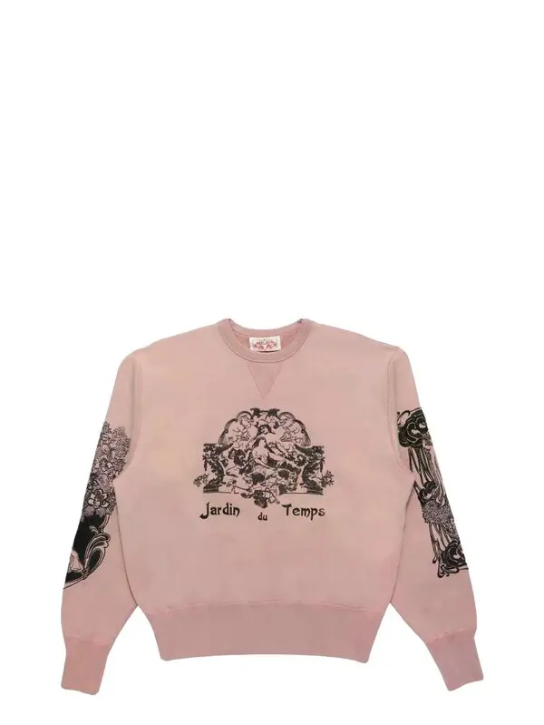 SAMUEL ZELIG Jardin Graphic Sweatshirt - Pink