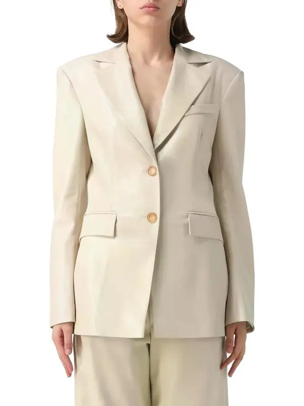 Nanushka Single-breasted Blazer - Neutrals