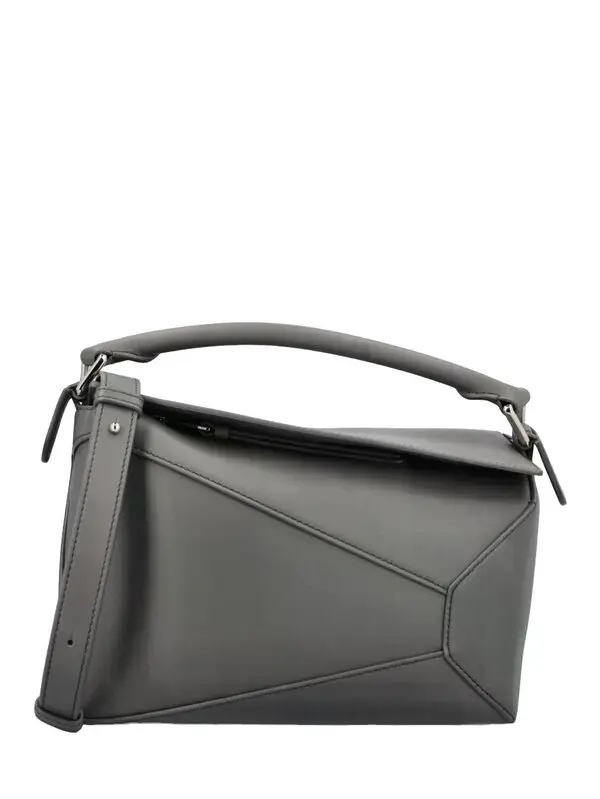 Loewe Small Puzzle Edge Tote Bag - Black