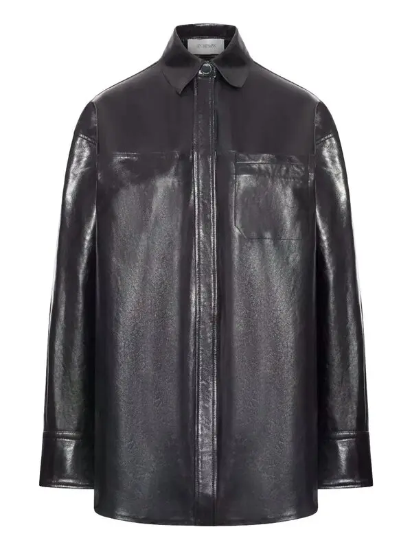 Sportmax Patch-pocket Classic-collar Jacket - Black