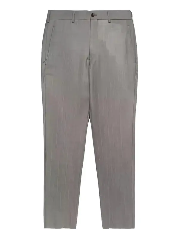 Comme Des Garçons Pinstripe Trousers - Grey