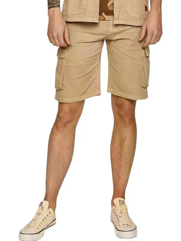 CATERPILLAR Cargo Pocket Shorts - Neutrals
