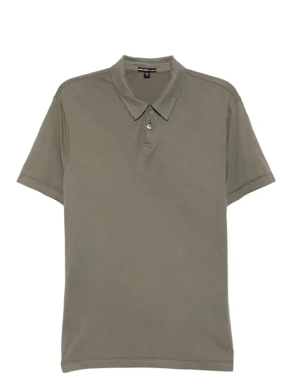 JAMES PERSE Plain Polo Shirt - Green