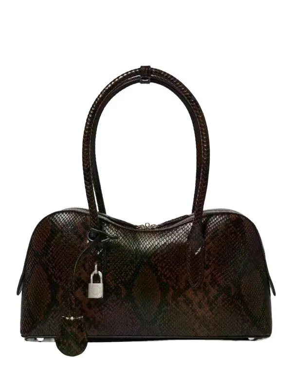 Stella McCartney Ryder Padlock Shoulder Bag - Brown