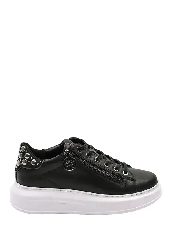 Karl Lagerfeld Zip Kapri Sneakers - Black