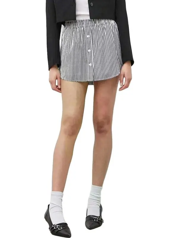 DRYKORN Striped Mini Skirt - White