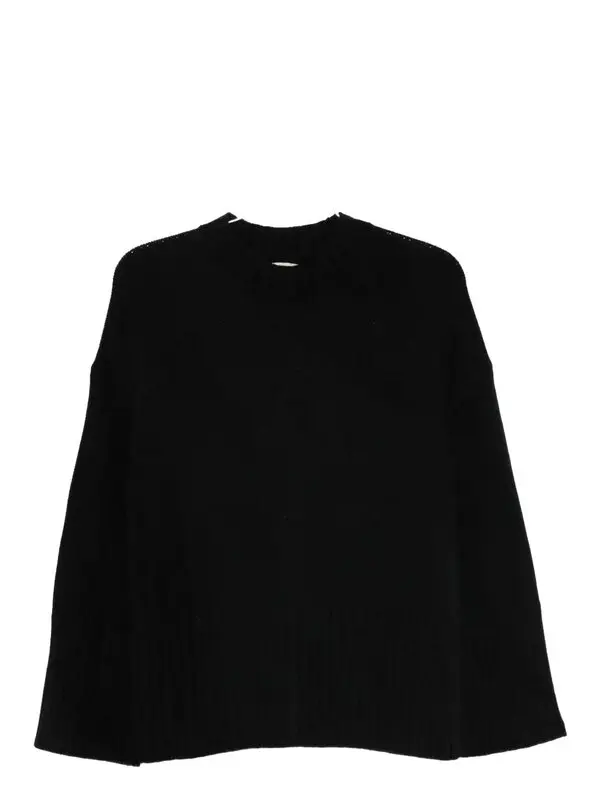 Barbour Crew-neck Sweater - Black