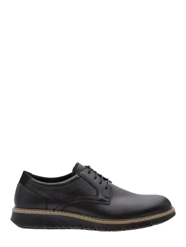 ARA Leandro Leather Lace-up Derby Shoes - Black