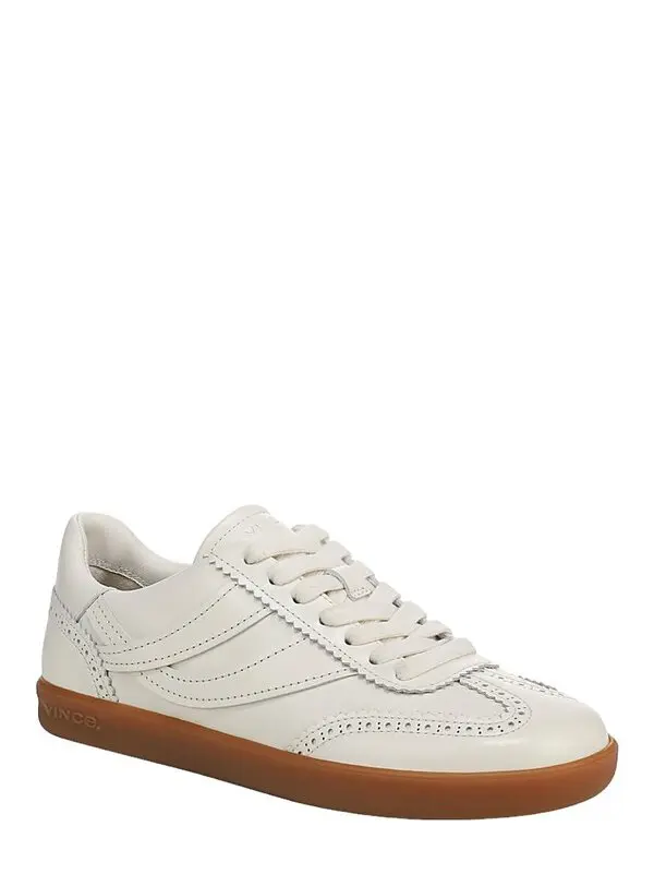 Vince Oasis Brogue Sneakers - Milk