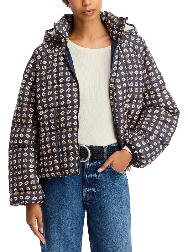 The Great. The Whistler Puffer - Mini Frosted Daisy