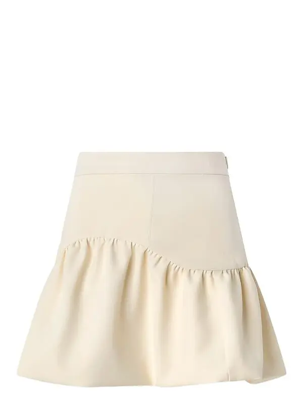 Pinko Grigliata Skirt - Vanilla Ice-cream White