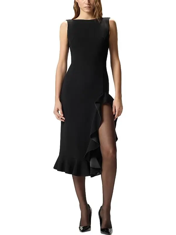 Pinko Flipper Dress - Limo Black