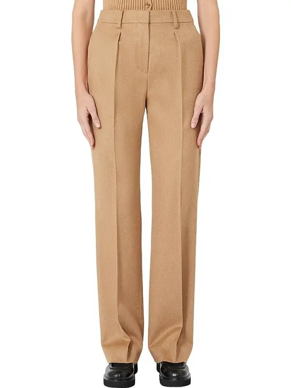 Max Mara Carbone Trousers - Camel