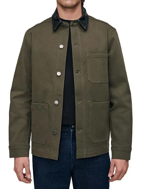DL1961 Sean Shirt Jacket - Military Green