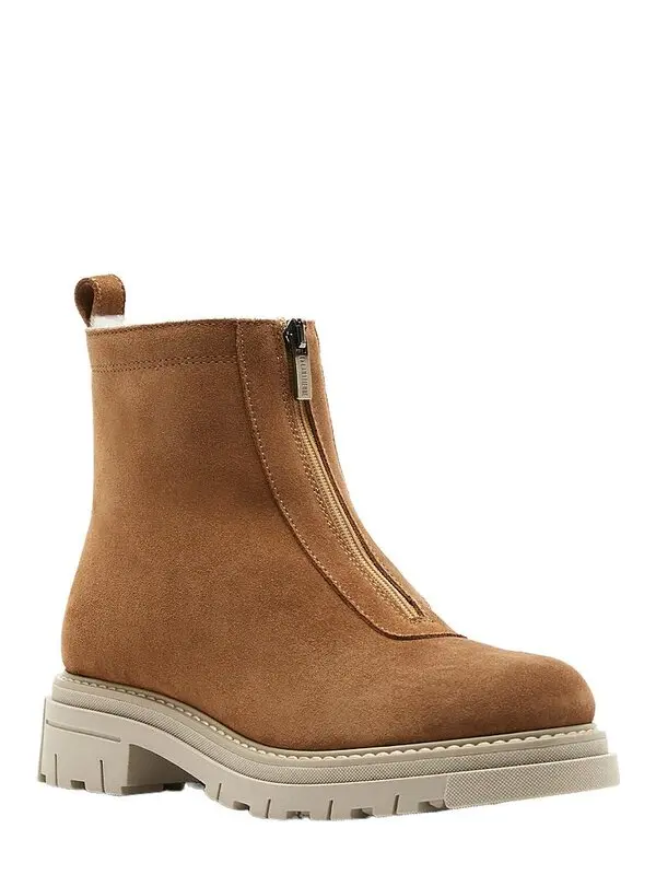 La Canadienne Delta Zip Up Boots - Toffee
