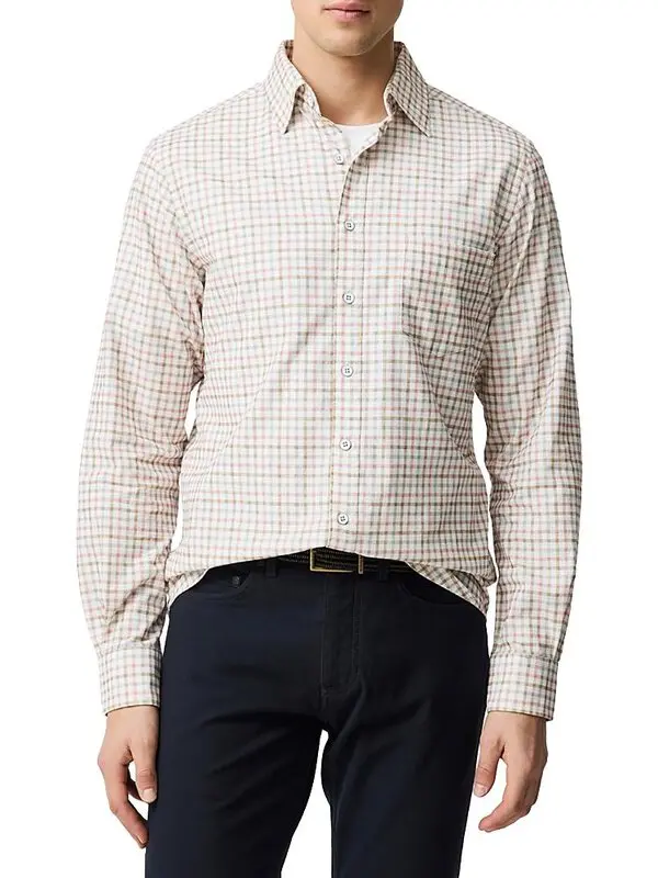 Rodd & Gunn Fox Street Sports Fit Button Down Shirt - Wild Rose