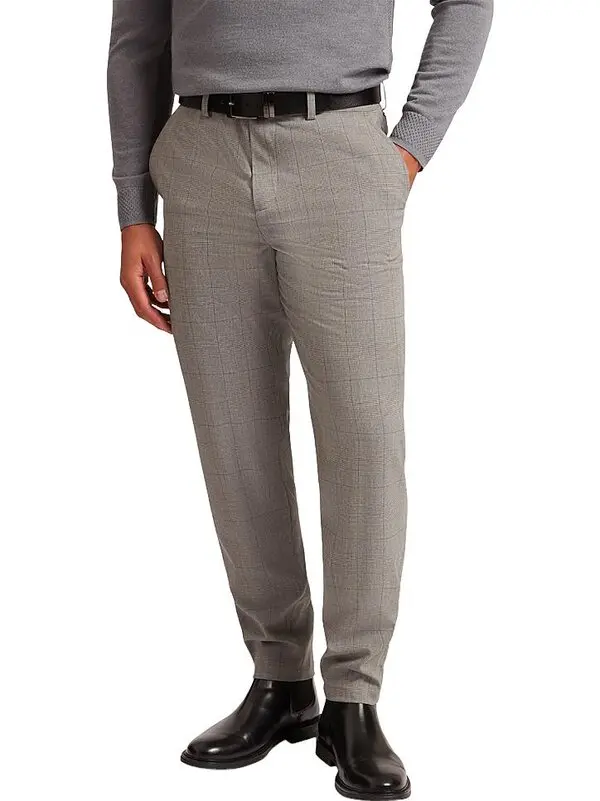Ted Baker London Regular Fit Trousers - Grey