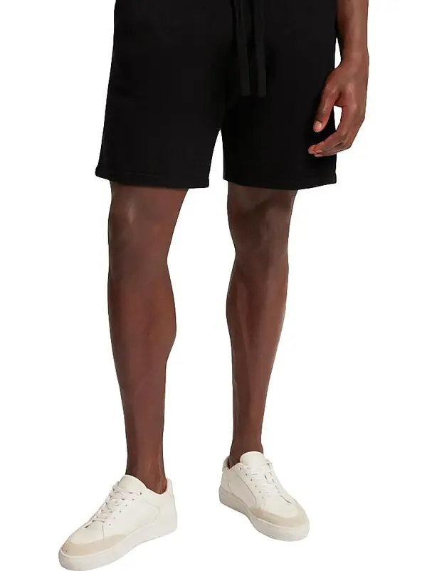Ted Baker London Knitted Drawstring Shorts - Black