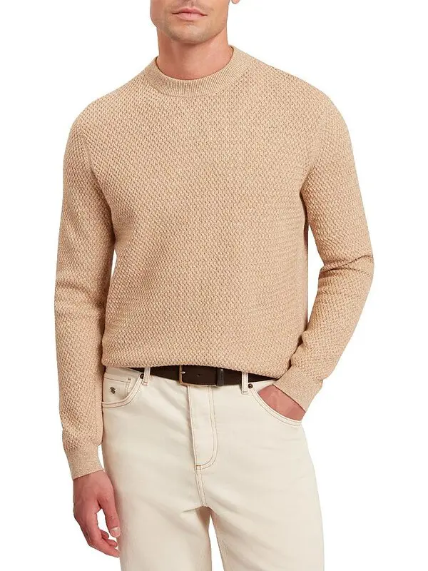 Ted Baker London Monya Crewneck Sweater - Camel