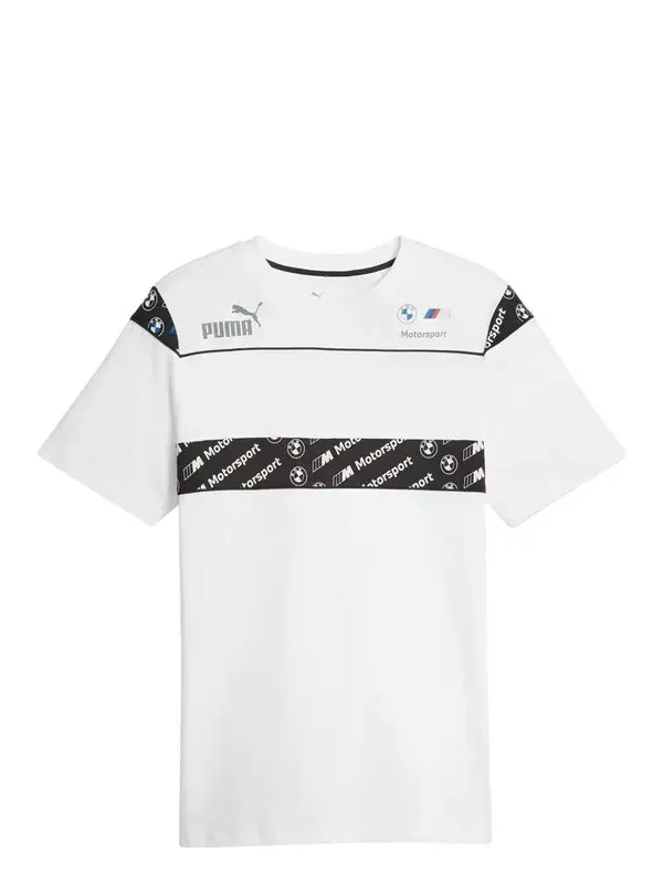 PUMA X Bmw Motorsport Sds Logo-print T-shirt - White