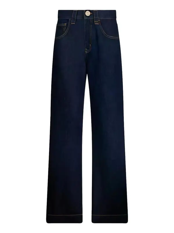 Liu Jo Appliqué Five-pocket Jeans - Blue