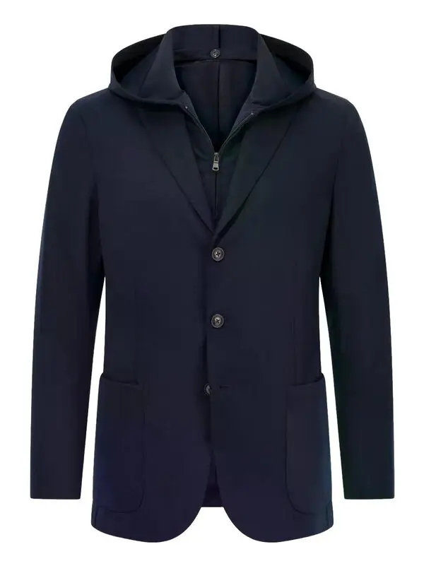 Boggi Milano Button-fastening Blazer - Blue