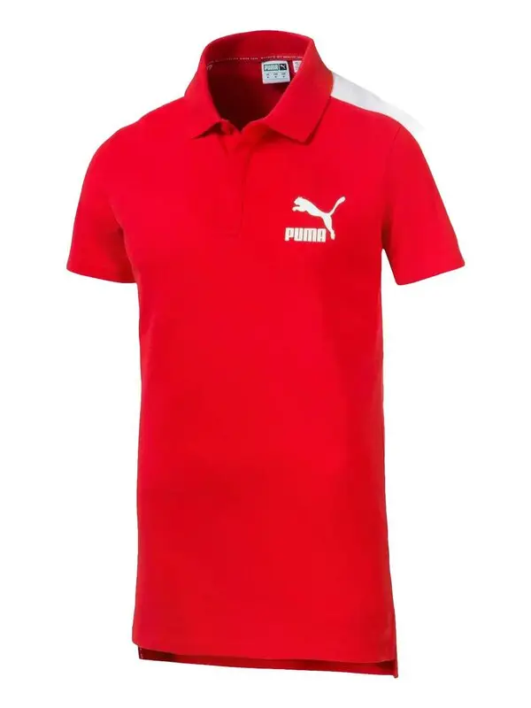 PUMA Iconic T7 Polo Shirt - Red