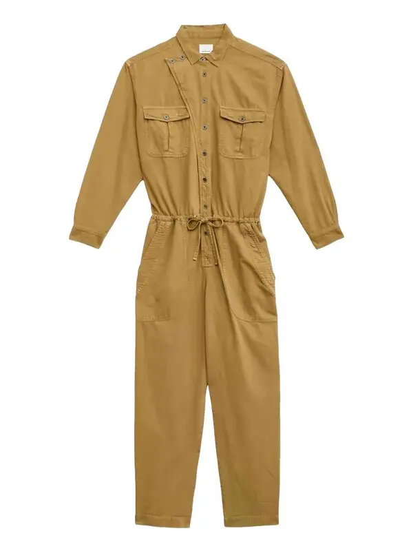 MARANT Buttoned Chelby Jumpsuit - Brown