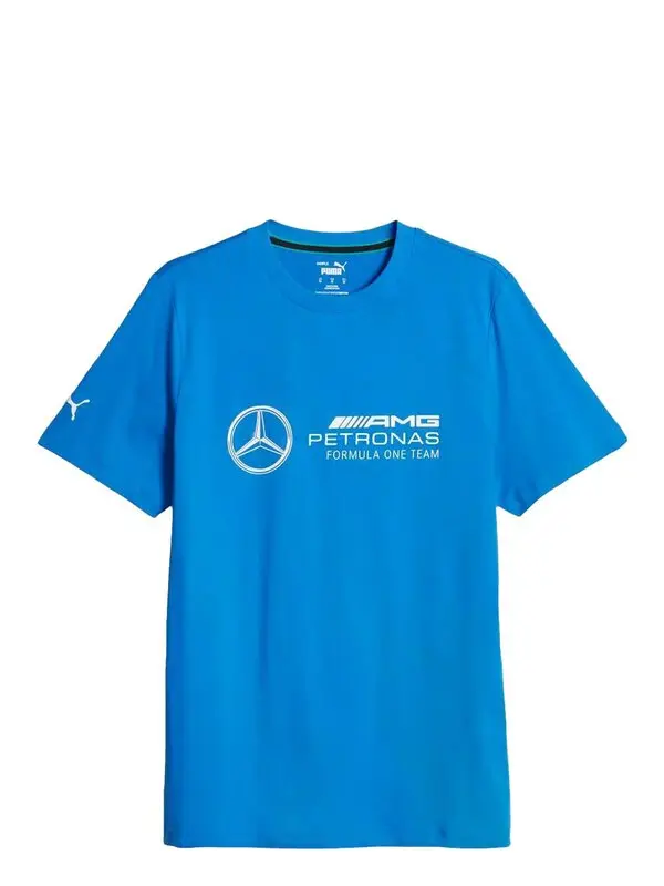 PUMA X Merceddes Amg Logo-print T-shirt - Blue