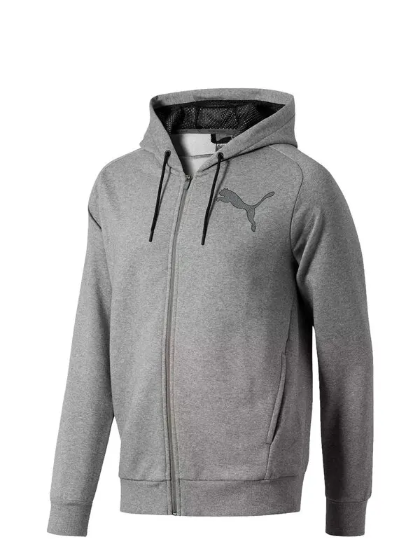 PUMA Modern Sport Zip-up Hoodie - Grey