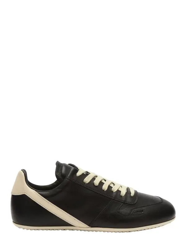 Rick Owens Concordians Minimal Sneakers - Black/milk