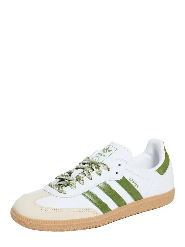 Adidas Samba Og W Sneakers - White/tech Olive