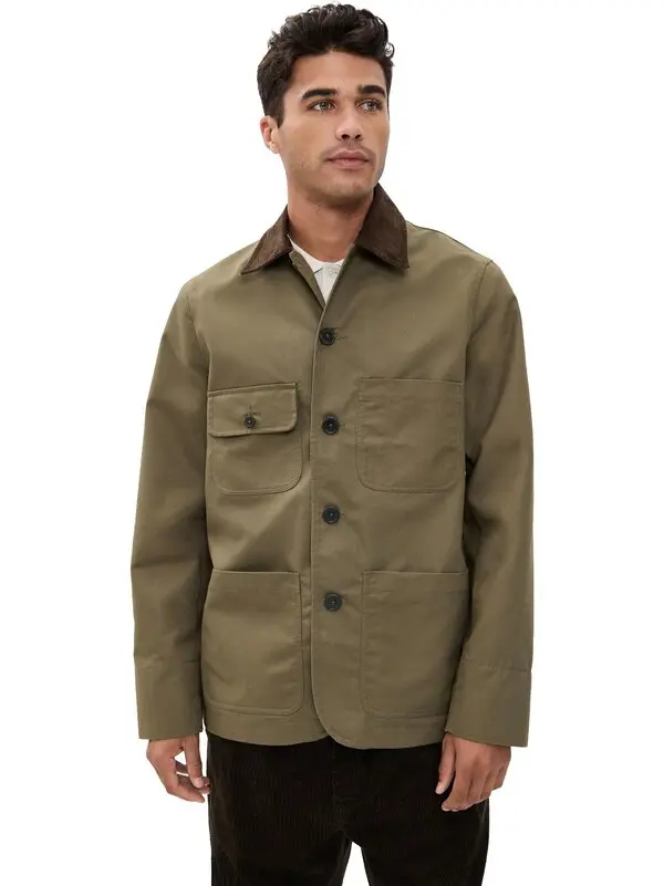 Universal Works Merchant Jacket - Khaki
