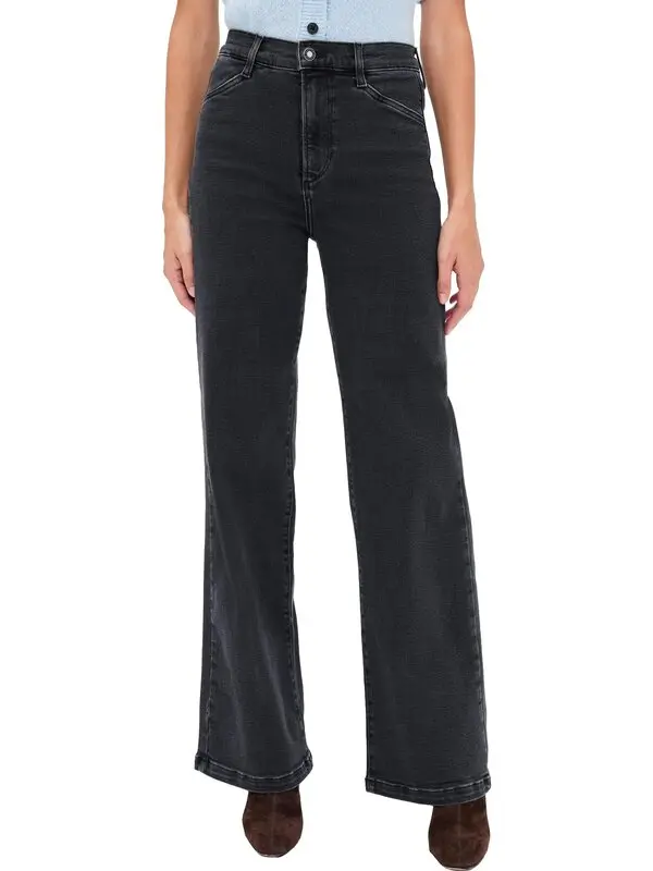 FAVORITE DAUGHTER The Mischa High-rise Wide Leg Jeans - Tupelo