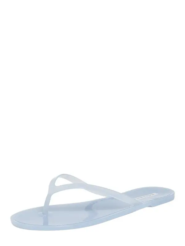 BLACK SUEDE STUDIO Crystal Jelly Flip Flops - Baby Blue