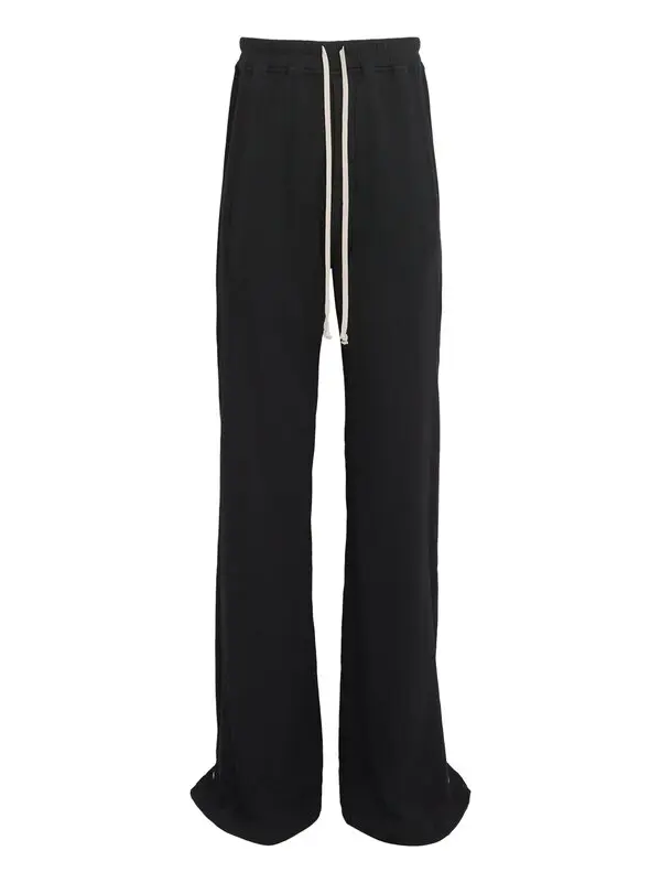 Rick Owens Cotton Pusher Trousers - Black
