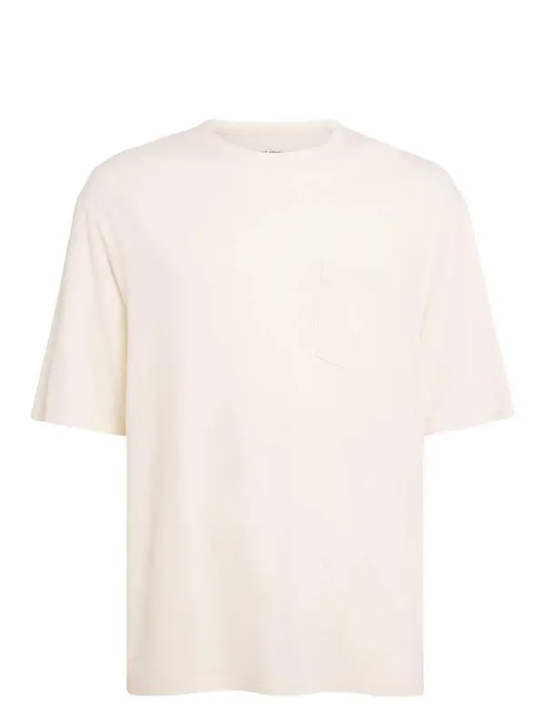 Officine Générale Crew-neck T-shirt - Ivory