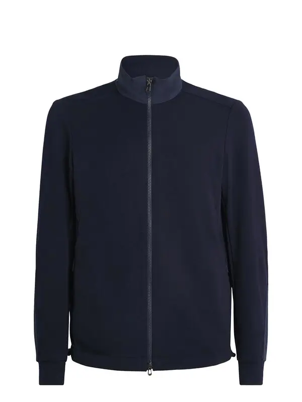 Sease Wool-blend Explorer Sweatshirt - Navy