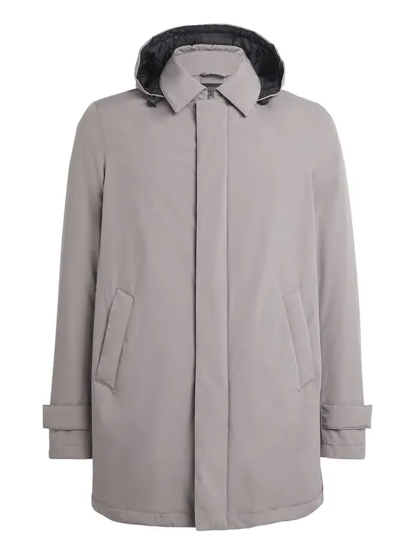 Herno Down Windstopper Parka - Grey