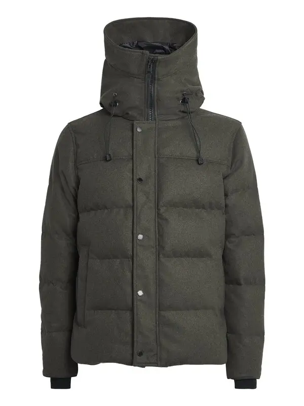 Canada Goose Dynaluxe Wool Macmillan Parka - Green