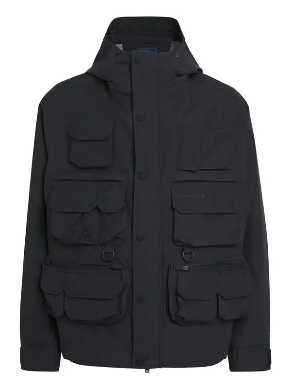 Polo Ralph Lauren Water-repellent Hooded Jacket - Black