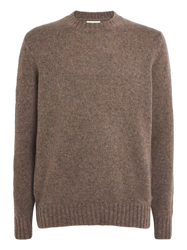 Nn07 Merino-blend Lee Sweater - Beige