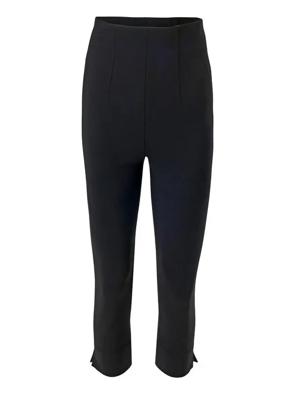 Carolina Herrera Cropped Tailored Skinny Pants - Black