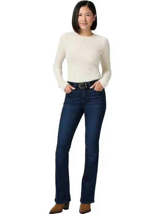 Paige High-rise Manhattan Bootcut Jean - Denim
