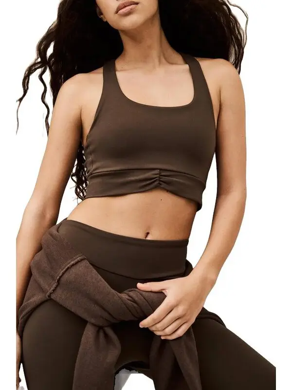 Ba&sh Gisor Sports Bra - Brown
